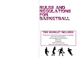 Rules and regulations for basketball | Teaching Resources
