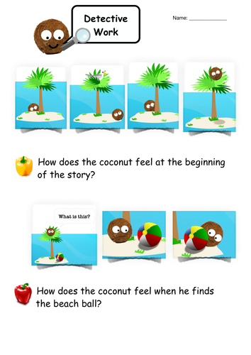 The Shy Coconut - Activities (KS1) | Teaching Resources