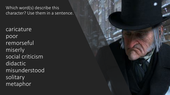 How is Scrooge presented in Stave 1? | Teaching Resources