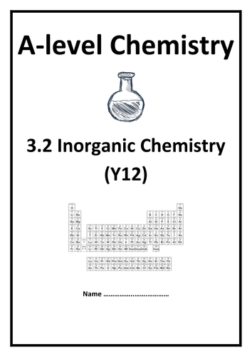AQA A-level Chemistry Specification Checklists / Notes Booklets (2015 ... AQA A-level Chemistry Specification Checklists / Notes Booklets (2015 ...