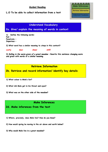 Reading Comprehension Bundle | Teaching Resources
