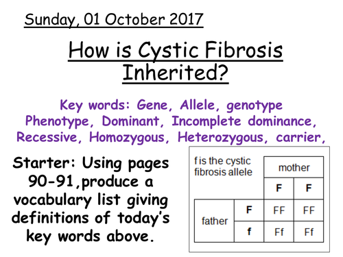Edexcel SNAB Biology - Topic 2: Genes and Health - Topic 2C: DNA and ...