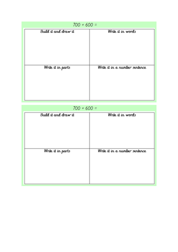 Year 3 Block 2 Addition and Subtraction - Week 1 | Teaching Resources Year 3 Block 2 Addition and Subtraction - Week 1 | Teaching Resources