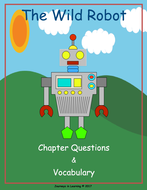 The Wild Robot Chapter Questions and Vocabulary | Teaching Resources