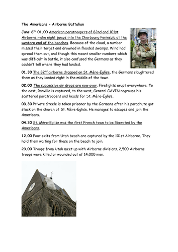 D Day Landings | Teaching Resources