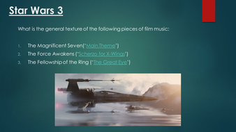 EDEXCEL GCSE Music Star Wars Pack | Teaching Resources