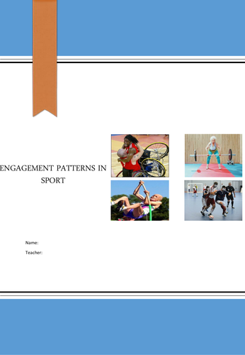 AQA GCSE PE - 1-9 - Engagement Patterns in Sport - AGE & DISABILITY ...