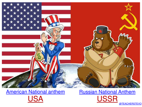 Cold War Intro - USA v. USSR -What are the differences? | Teaching ...