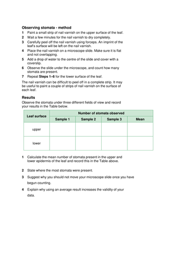 Evaporation and transpiration - complete lesson (GCSE 1-9) | Teaching ...