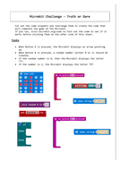 Microbit Offline Programming Homework | Teaching Resources