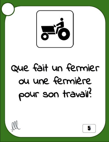 GCSE FRENCH: La Campagne - 30 French Speaking Prompts - The Countryside ...