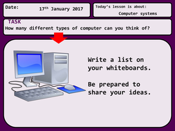 Computer Systems Lesson KS3 | Teaching Resources