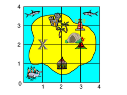 Treasure Island Co-ordinates | Teaching Resources