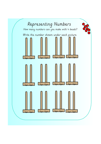Place Value Ways of Representing 2 Digit Numbers | Teaching Resources