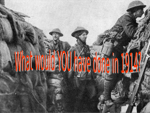 WWI What Would You Do? Interactive Roleplay (Private Peaceful ...