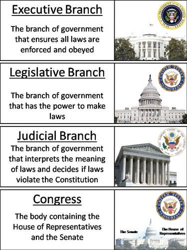 The Constitution Word Wall Cards | Teaching Resources