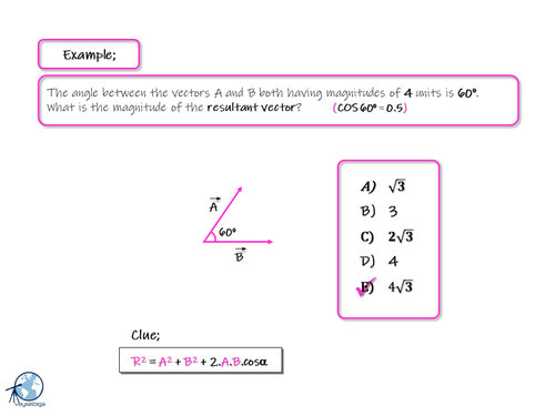 Scalars and Vectors - (+ Combination of the FORCES & Pythagorean ...