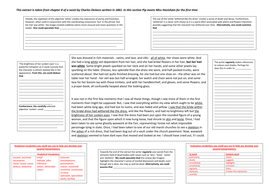 Great expectations: Miss Havisham close analysis | Teaching Resources