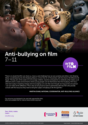 Anti-bullying on film: 7-11 | Teaching Resources