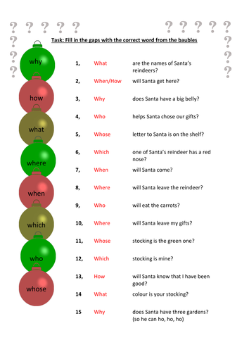 collection of Christmas worksheets | Teaching Resources