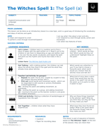 The Witches' Spell by William Shakespeare - A Simple Introduction ...