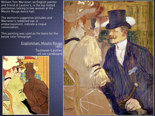 Henri de Toulouse-Lautrec - Art History - Post Impression - 187 Slides ...