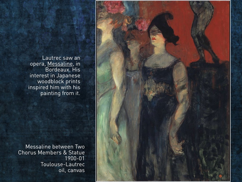 Henri de Toulouse-Lautrec - Art History - Post Impression - 187 Slides ...