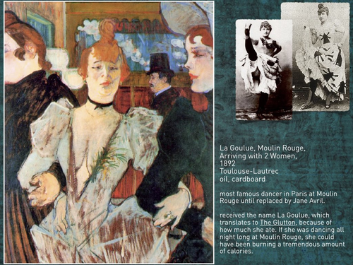 Henri de Toulouse-Lautrec - Art History - Post Impression - 187 Slides ...