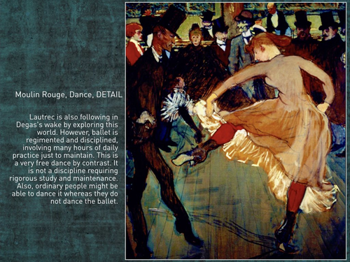 Henri de Toulouse-Lautrec - Art History - Post Impression - 187 Slides ...