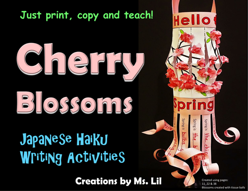 Japanese Cherry Blossom Lanterns :: Spring Craft :: Haiku Poetry ...