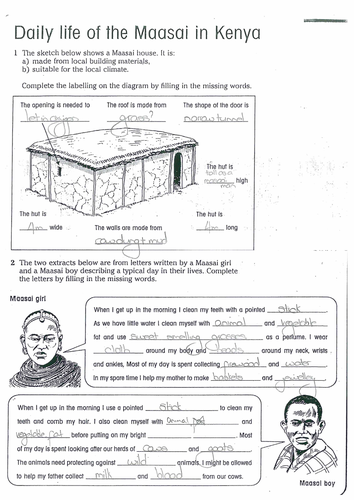 Kenya Lesson 5 - Tribes of Kenya | Teaching Resources