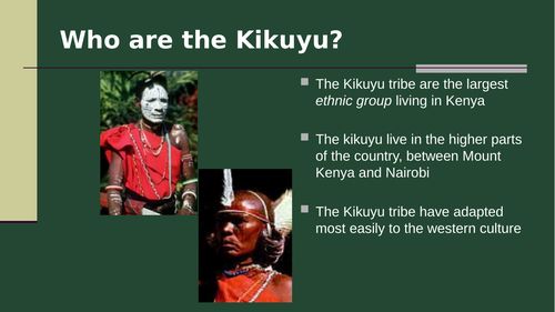 Kenya Lesson 5 - Tribes of Kenya | Teaching Resources