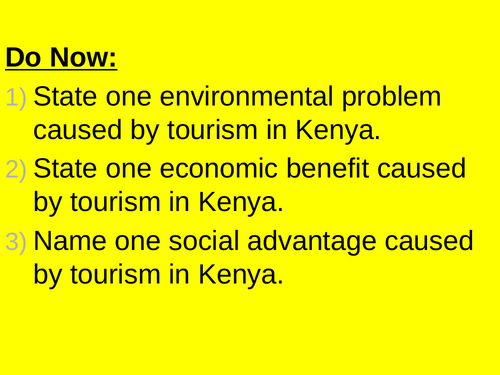 Kenya Lesson 5 - Tribes of Kenya | Teaching Resources