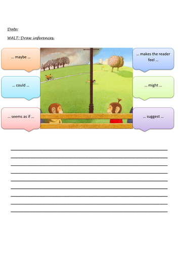 Guided reading planning + resources - Voices in the park (Anthony ...