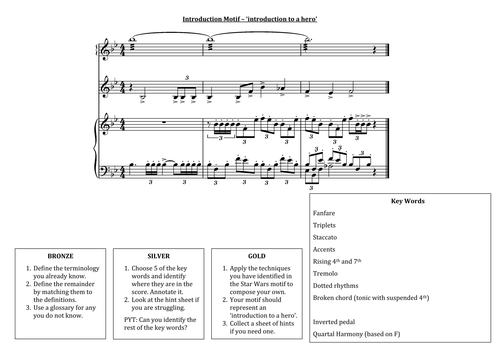Edexcel GCSE Star Wars Introduction | Teaching Resources