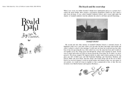 Roald Dahl Boy - Year 6 reading comprehension questions | Teaching ...