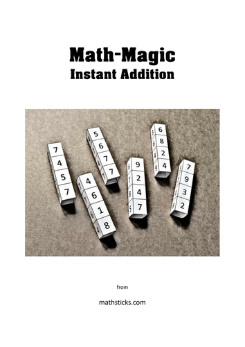 Maths-Magic Instant Addition | Teaching Resources