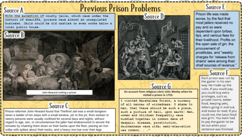 Prison reform - John Howard & Elizabeth Fry - Crime & Punishment - GCSE ...