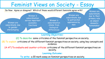 Feminist Perspectives on Society - Sociological Theory | Teaching Resources