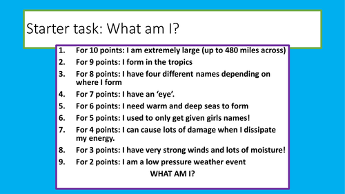 Weather and climate Scheme of Work | Teaching Resources