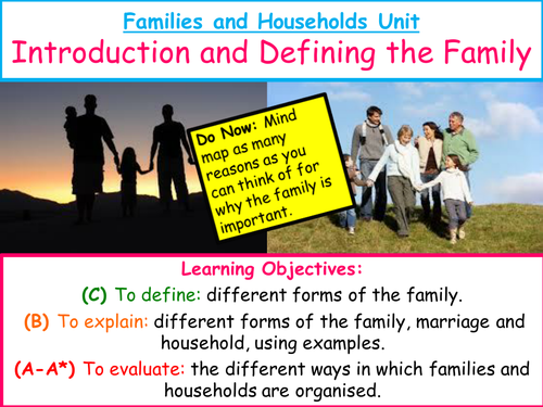 AS Sociology Family - Defining the Family and Is the Family Universal ...