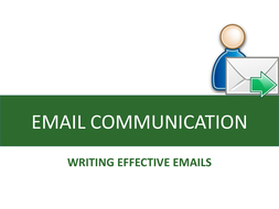 Effective Email Communication - Writing Emails Powerpoint Presentation ...