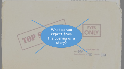 Y7 Creative Writing - Spy Fiction | Teaching Resources