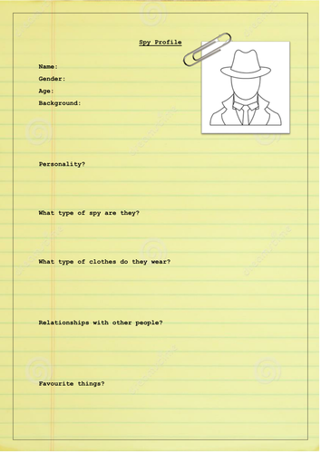 Y7 Creative Writing - Spy Fiction | Teaching Resources