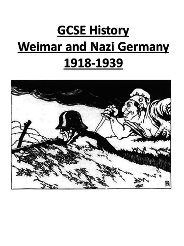 Section 4 (Life in Nazi Germany 1933-1939) - Edexcel 9-1 GCSE History ...