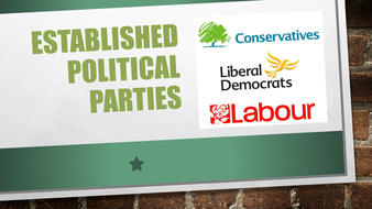 Component 1: UK Politics, Political Parties: Established political ...
