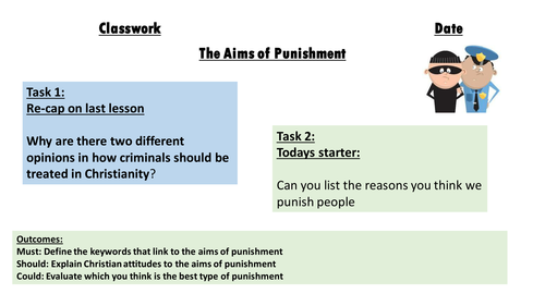 AQA 9-1 GCSE Crime and Punishment. Christianity and Islam | Teaching ...