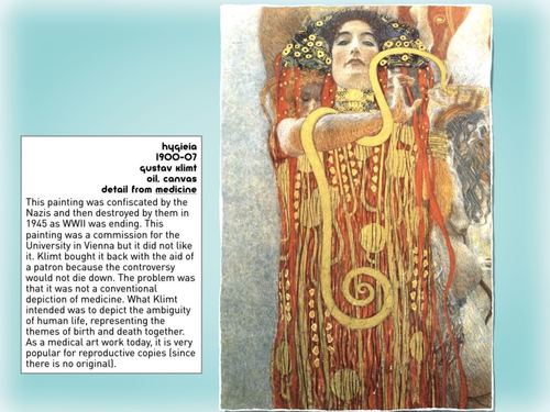 Gustav Klimt - Symbolism Art History Art Nouveau Vienna - 172 Slides ...