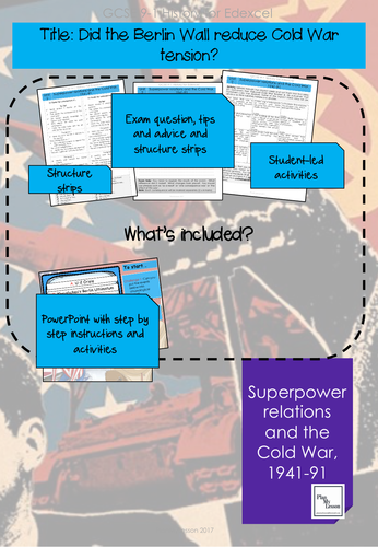 Edexcel GCSE Superpower Relations & Cold War L14 'Did the Berlin Wall ...