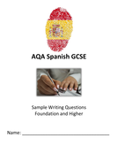 Spanish GCSE writing workbook - free sample | Teaching Resources